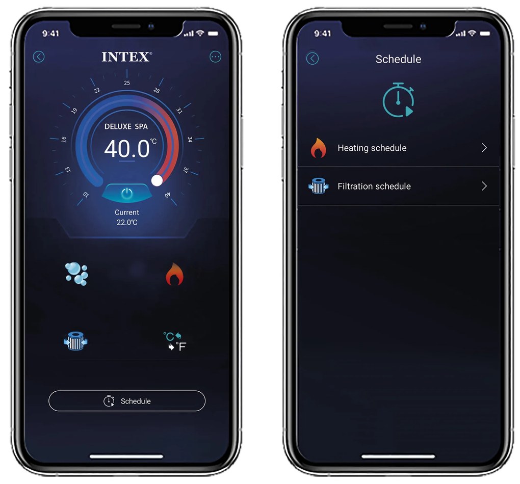 Intex 28442 Purespa Greywood Deluxe HWS 1100