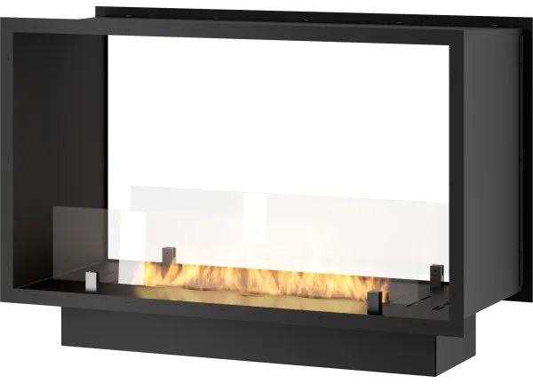 InFire - Vestavěný BIO krb 48,5x83,5 cm 3,5kW černá
