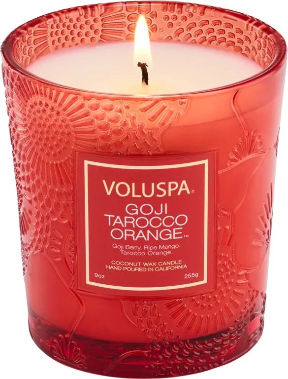 Voluspa XXV limitovaná edice svíčka Goji Tarocco Orange, 255 g