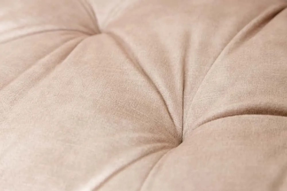 Designová barová židle Garold šampanský samet