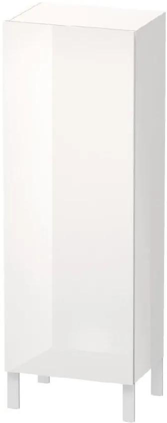 Duravit L-Cube - Skříňka vysoká 1320x500x363 mm, pravá, lesklá bílá LC1179R2222