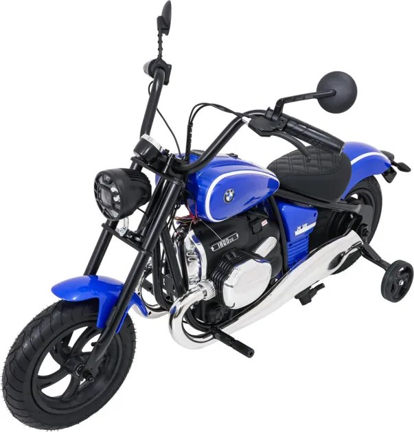 Elektrická motorka BMW R18 modrá