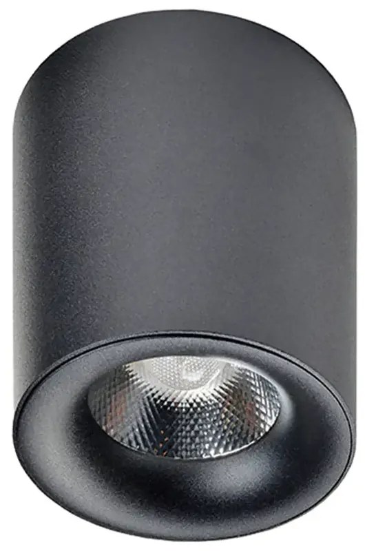 LED bodové světlo Mane černé