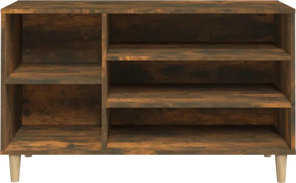 vidaXL Botník 102 x 36 x 60 cm kompozitní dřevo [819745] Barva: Betonová šedá