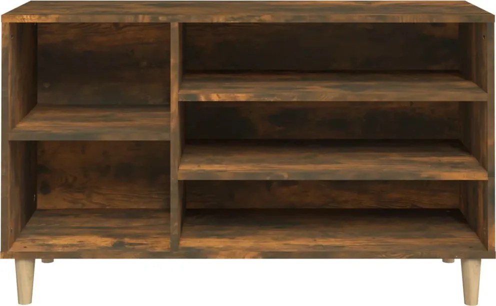 vidaXL Botník 102 x 36 x 60 cm kompozitní dřevo [819745] Barva: hnědý dub