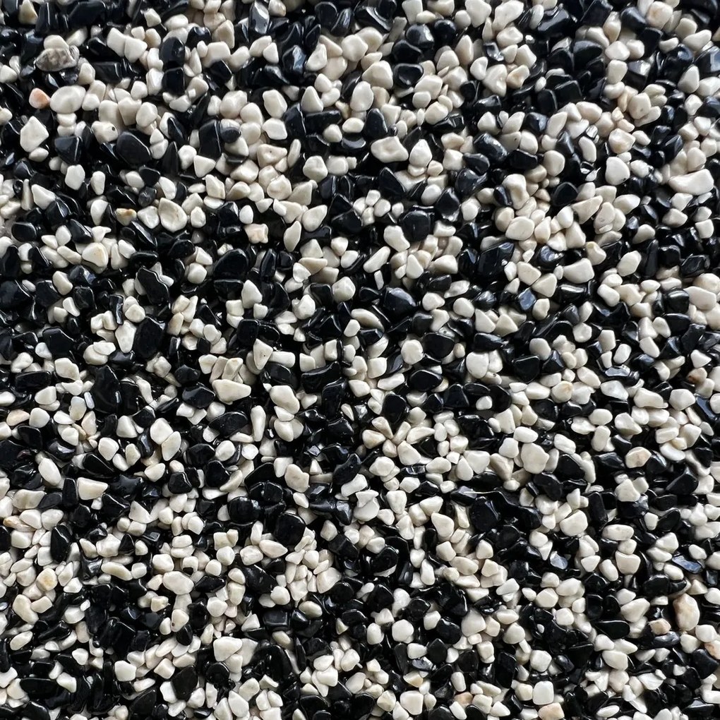 Báča Beton Kamenný koberec na stěnu Sato Frakce: Střední (1 – 4 mm), vydatnost setu 3,5 m², Doporučené použití v: interiéru - akrylátové pojivo