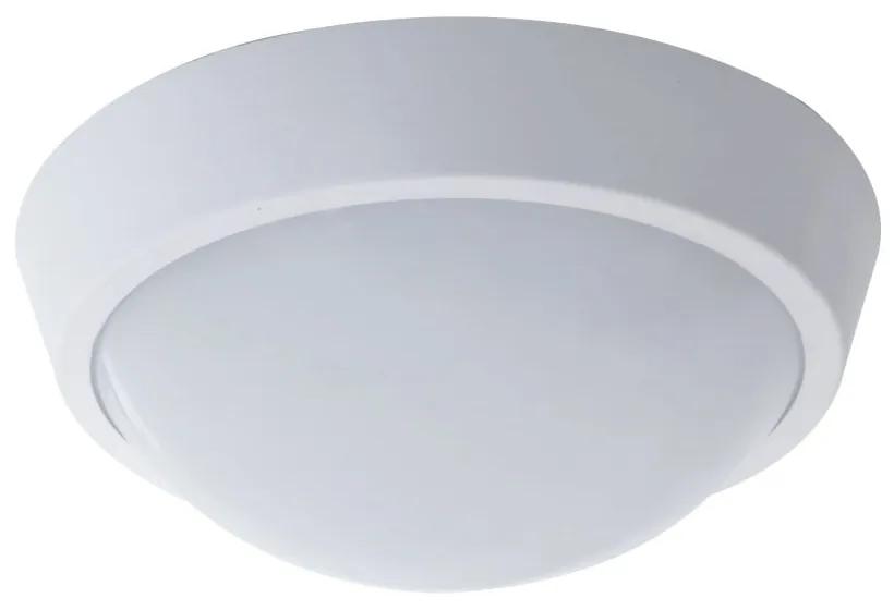 Bílé kruhové nástěnné svítidlo SULION Grass, ø 23,8 cm