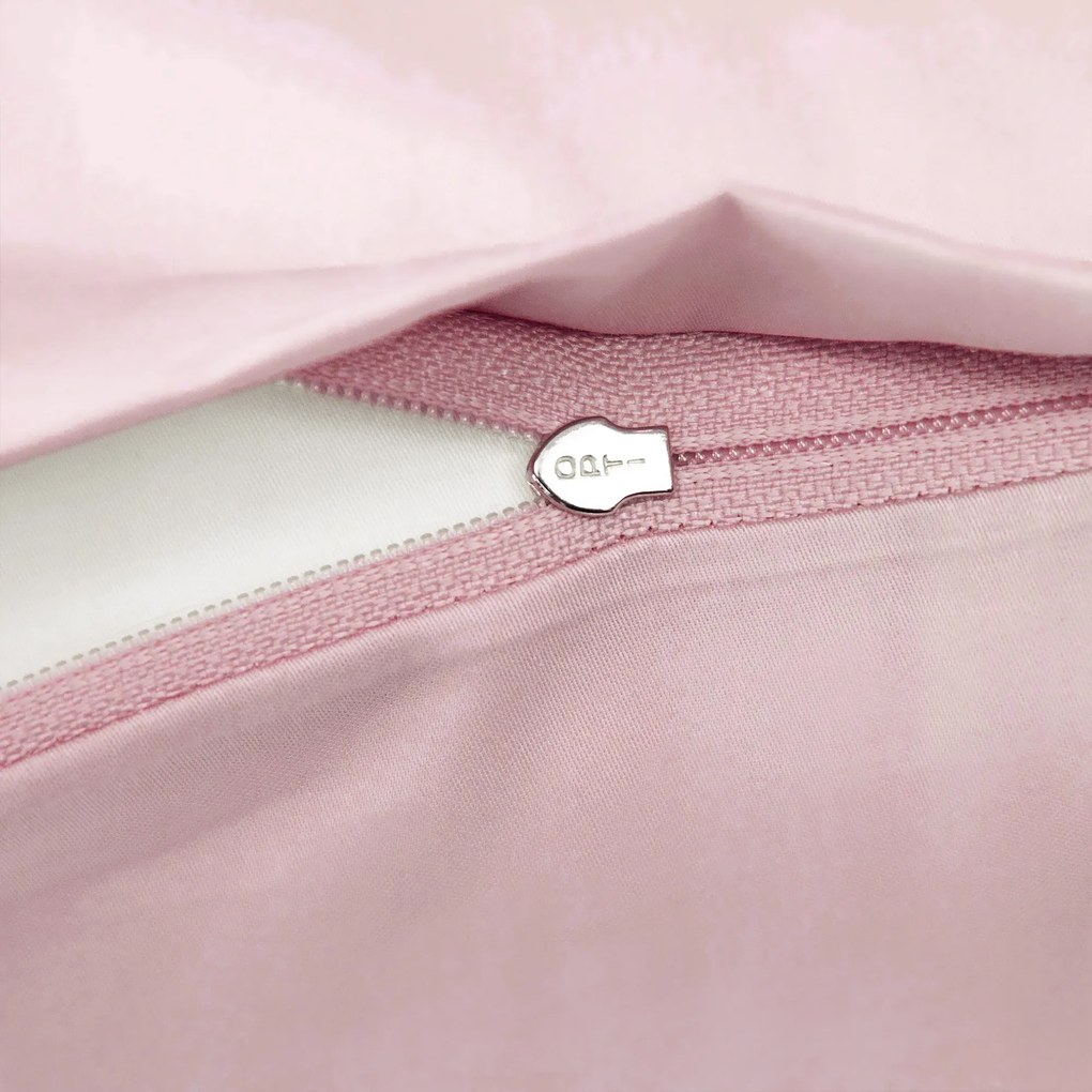 Saténový povlak na polštář Royal - soft pink Velikost: 70 x 90