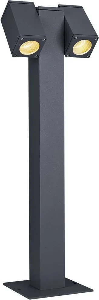 LA 1002871 THEO PATHLIGHT double, QPAR51, Outdoor, stojací svítidlo, antracitové - BIG WHITE (SLV)