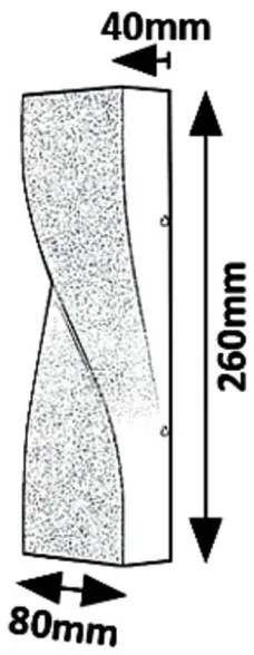 Rabalux 8154 - LED Venkovní nástěnné svítidlo FOLLINA LED/11W/230V IP65