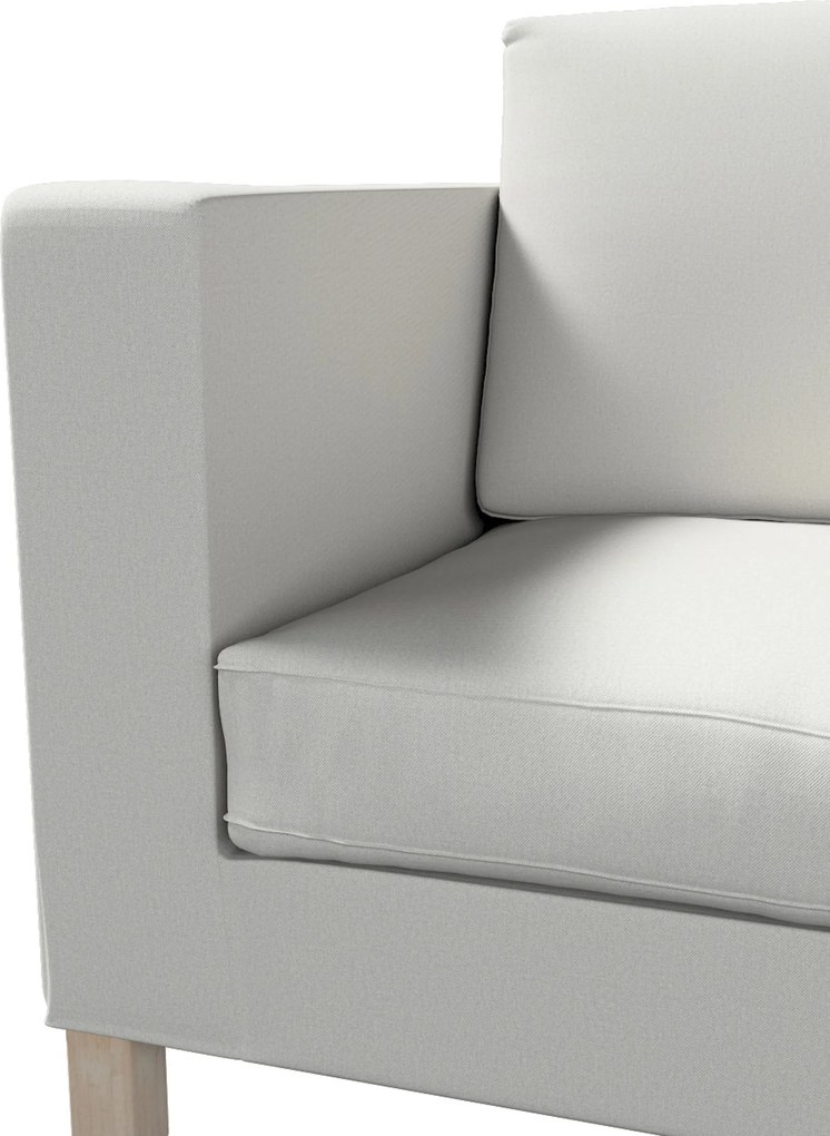 Potah na pohovku IKEA Karlanda 2-místná, krátký barva šedá látka pletený vzor