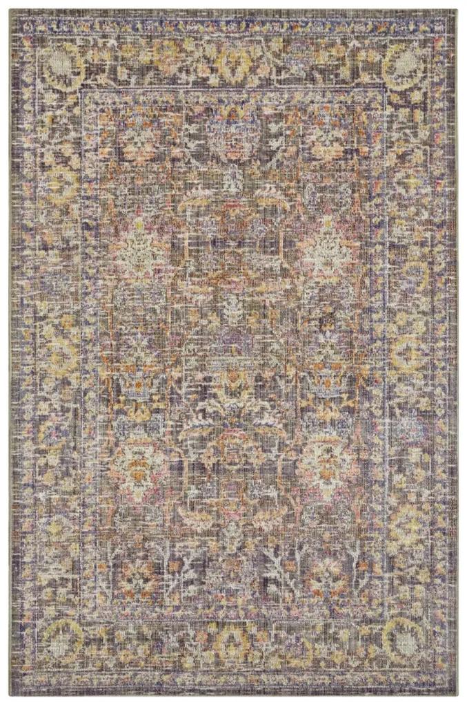 Nouristan - Hanse Home koberce Kusový koberec Cairo 105589 Luxor Grey Multicolored – na ven i na doma - 200x280 cm