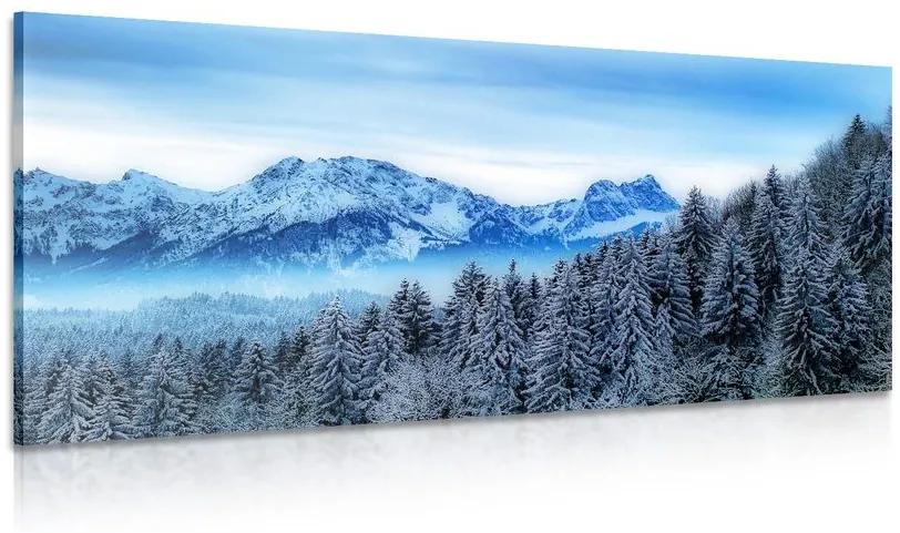 Obraz zamrzlé hory Varianta: 100x50