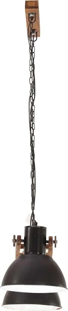 Industriální závěsné svítidlo 25 W černé 109 cm E27 320527