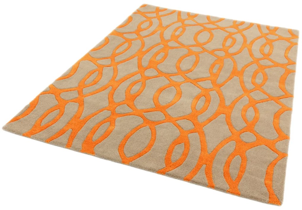 Oranžový koberec Blondie Wire Orange Rozměry: 200x300 cm