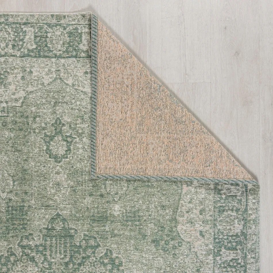 Flair Rugs, Kusový koberec Manhattan Antique Green, 200x290, zelená, ložnice