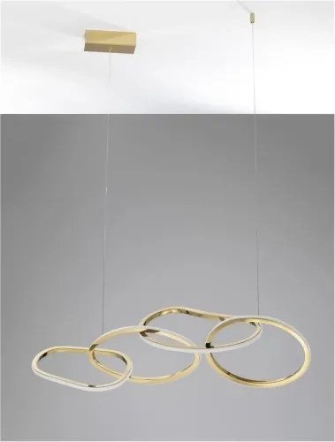 Závěsné LED svítidlo NOVA LUCE GIRISH 51W 3000K 9248111 stmívatelné Triac