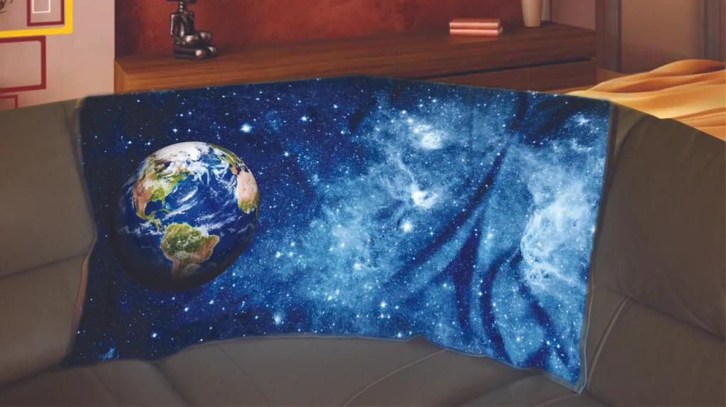 Fleecová deka Vesmír 4 150x120 cm