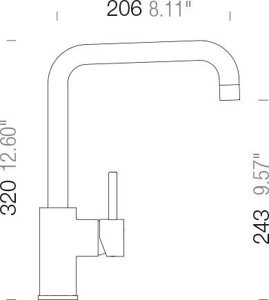 Schock Baterie dřezu FONOS Chrome pevné ramínko