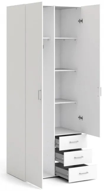 FALCO Bílá skříň Home 25