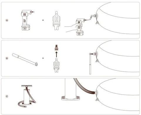 Jupiduu Trampolína Jupiduu indoor Barva: Modrá