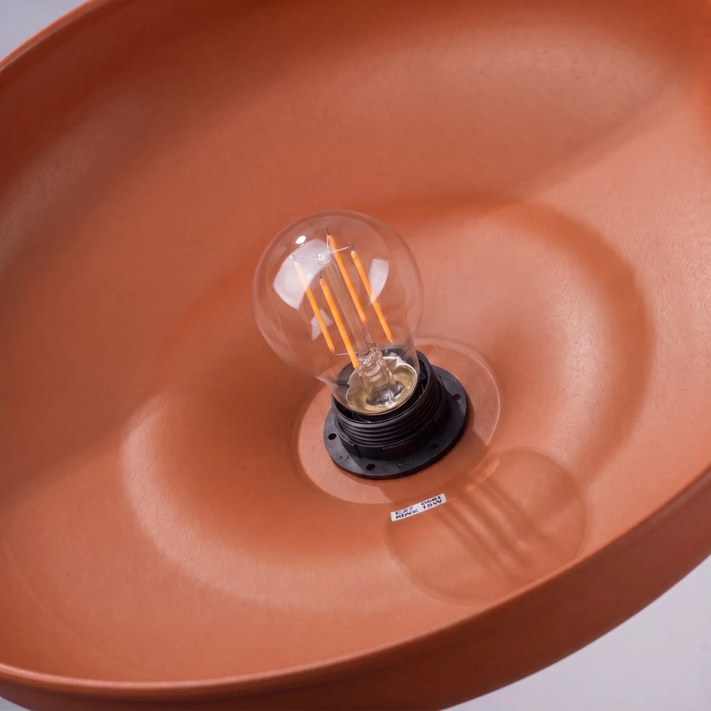Sollux Lighting Závěsné svítidlo GINA okrově červené