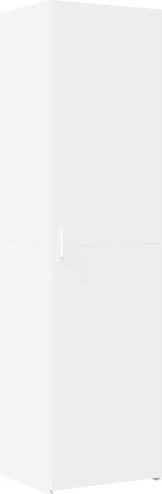 Skříň highboard bílá 50 x 42,5 x 185 cm kompozitní dřevo 3281413
