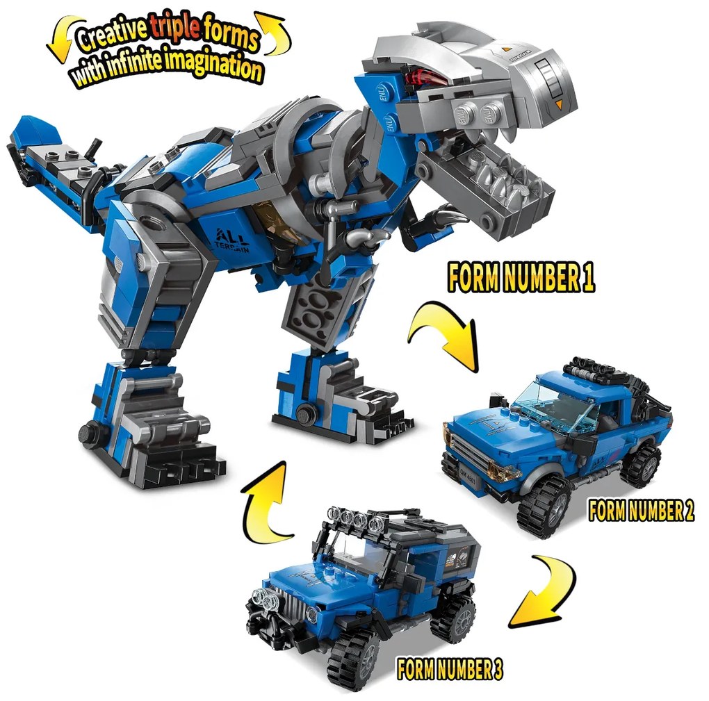 Qman Neomezené nápady 4803 Mechanická technologie 3v1