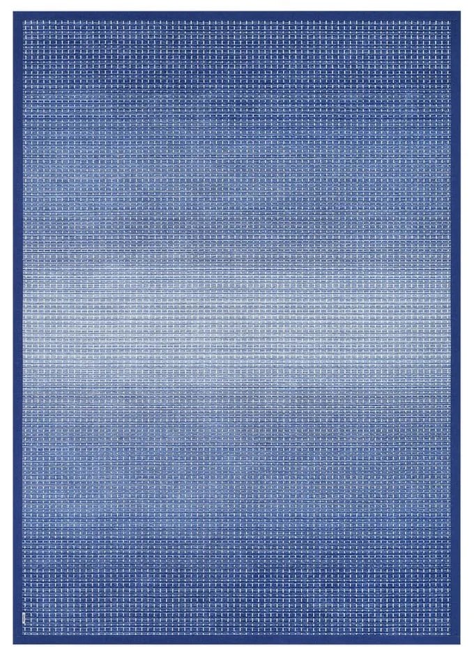 Modrý oboustranný koberec Narma Moka Marine, 100 x 160 cm