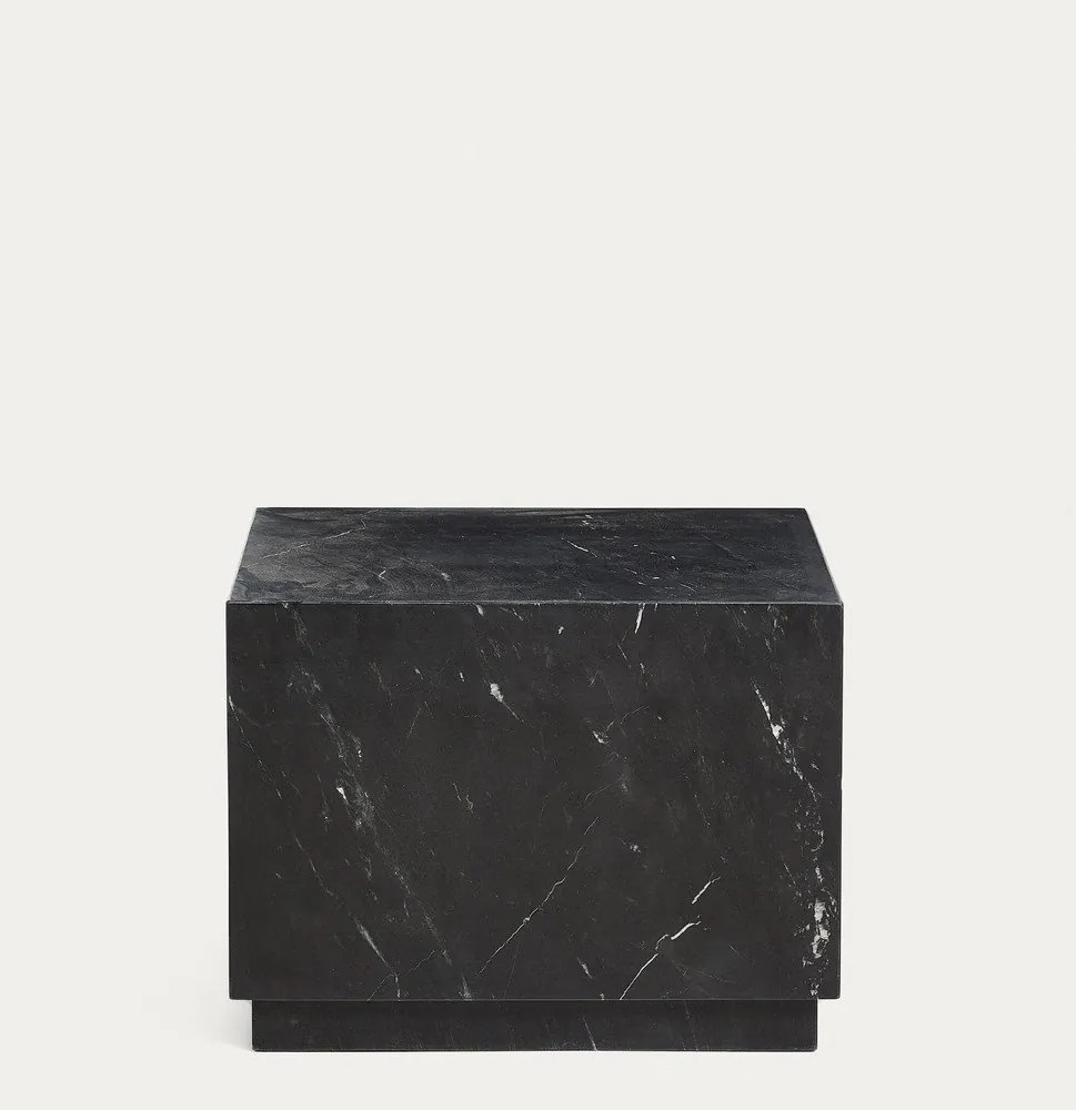 Mramorový odkládací stolek 50x50 cm Sorein – Kave Home