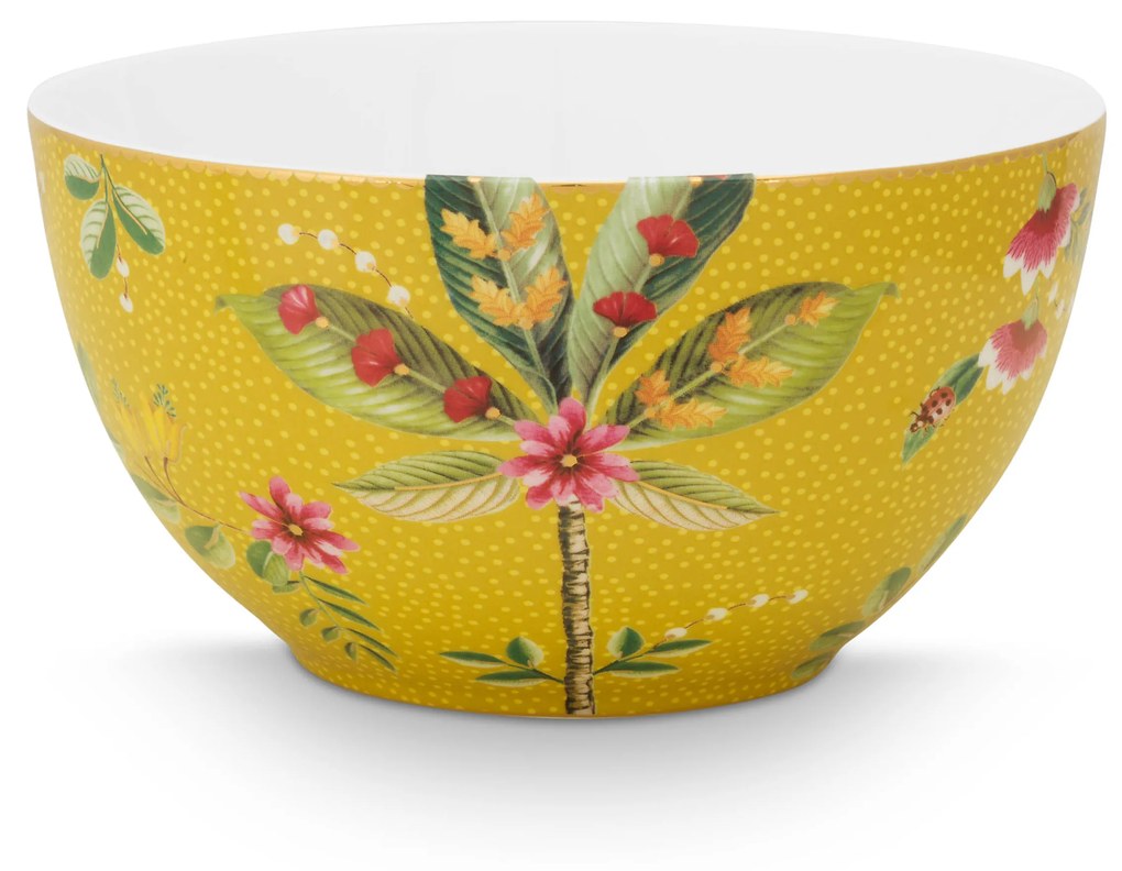 Pip Studio La Majorelle miska Ø15cm, žlutá (porcelánová miska)