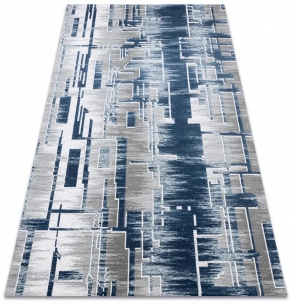 Luxusní kusový koberec akryl Don modrý, Velikosti 160x230cm