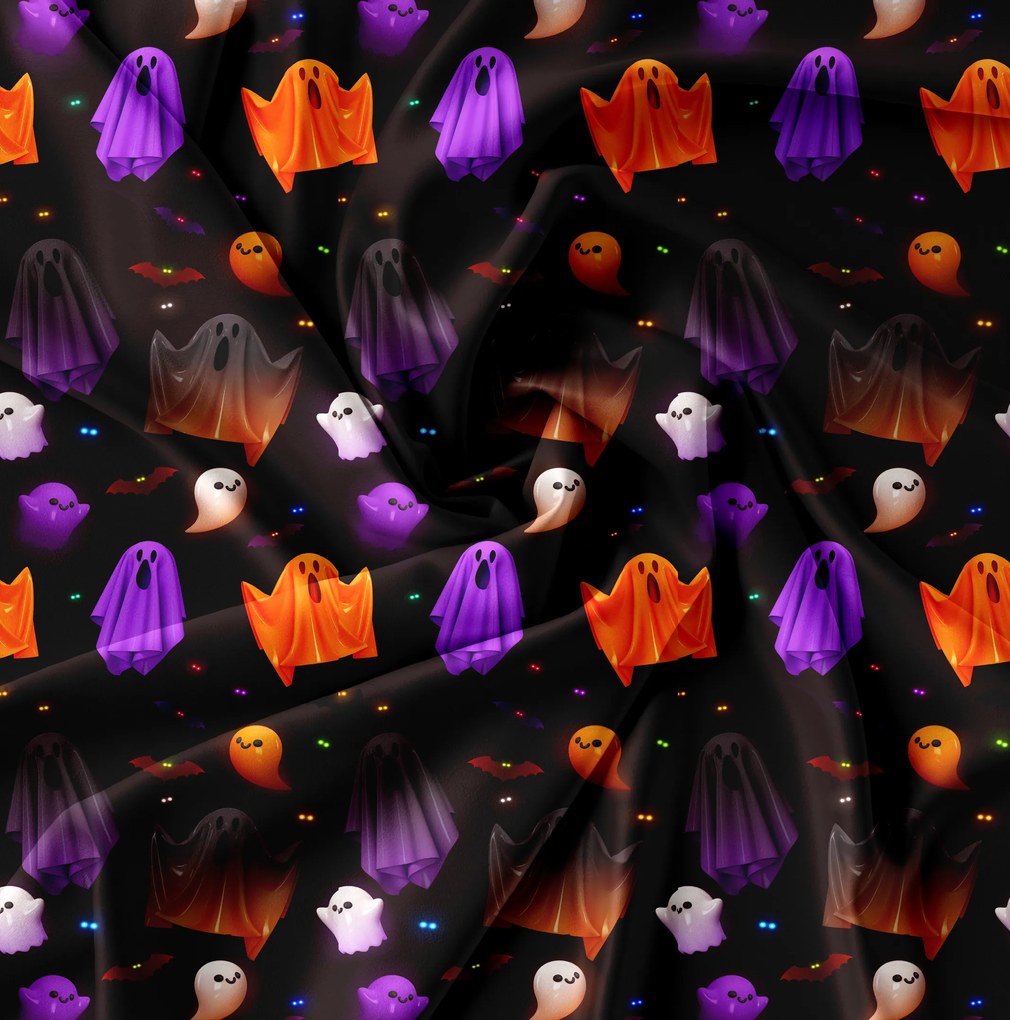 Povlečení z mikrovlákna SPOOKY SOIREE černé Rozměr povlečení: 70 x 80 cm | 140 x 200 cm