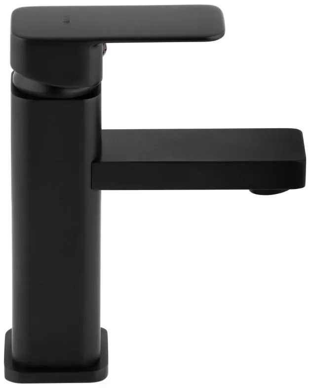 Erga Seto, umyvadlová baterie h-180, černá matná, ERG-YKA-BU.SETO-24-BLK