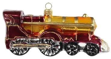 Vánoční dekorace lokomotiva