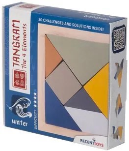 Recenttoys tangram 4 elementy - voda