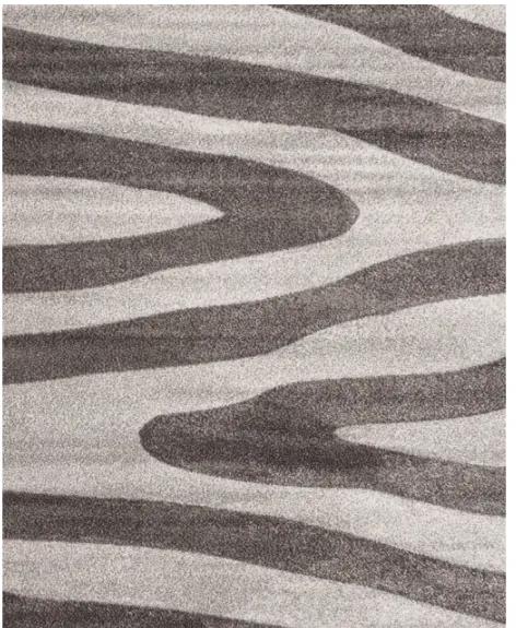 Moderní kusový koberec Vegas Home 04BWB | hnědý Typ: 66x110 cm