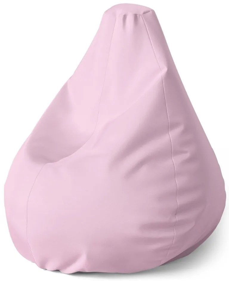 Sedací vak Pear světle růžová, růžová