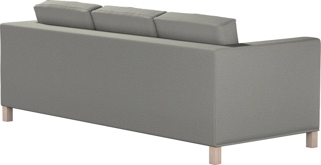 Potah na pohovku IKEA Karlanda 3-místná nerozkládací, krátký barva šedá látka pletený vzor