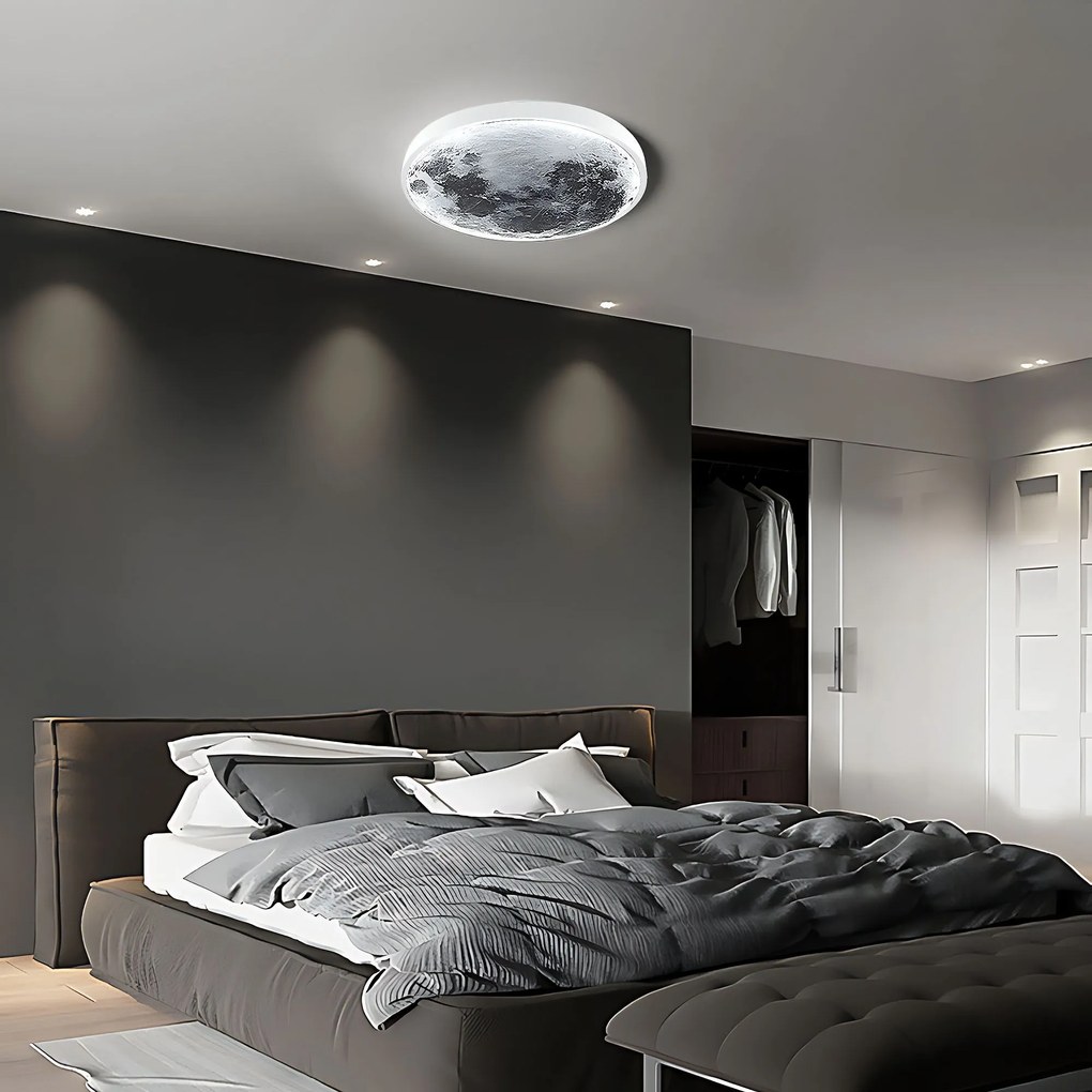 Toolight Moon, LED nástěnné svítidlo 50cm, 35W, 4000K, APP1806-CW, OSW-04352