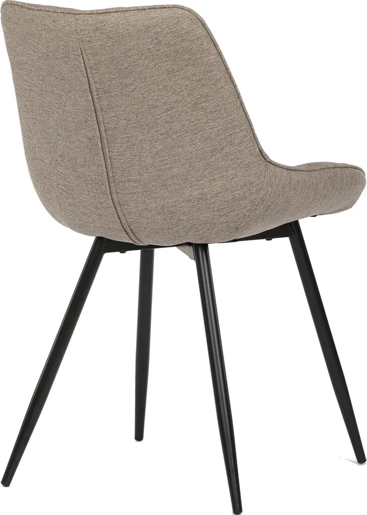 Autronic Jídelní židle, béžová, látka, CT-395 CRM2