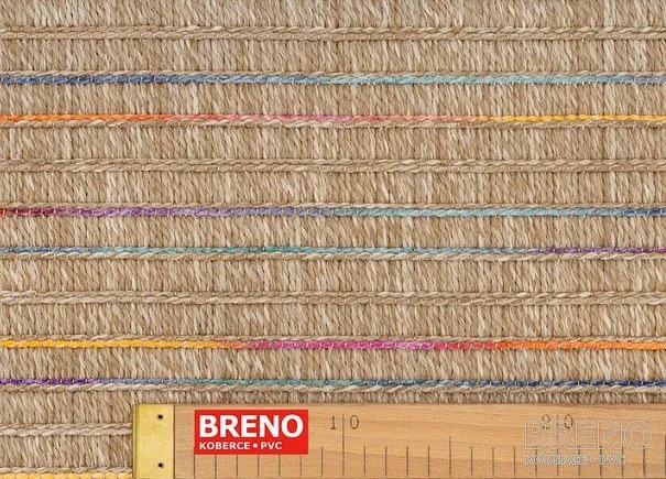 Breno Kusový koberec DECO 07/OYL, 160x230 cm, Hnědá/Vícebarevné