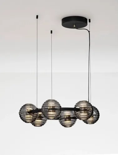 Závěsné LED svítidlo NOVA LUCE LAS 60W 3000K 9009135 stmívatelné Triac