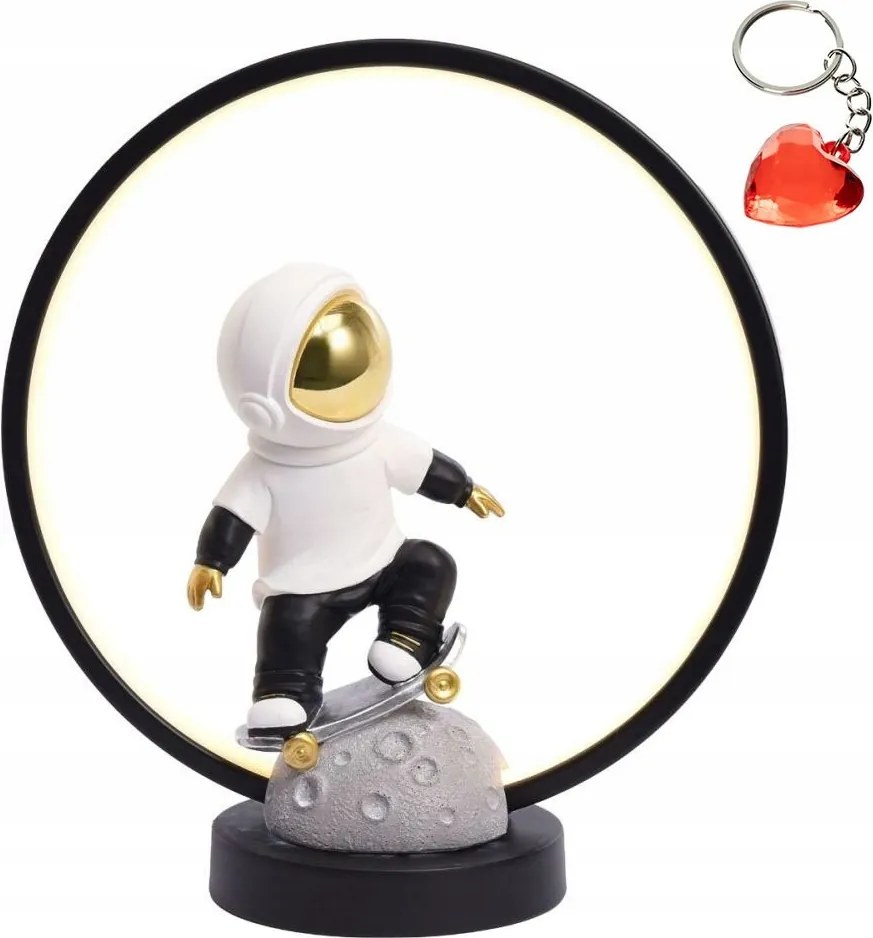 noční dětská Led lampa 4W Astronauta skateboardista EX15S016-1 Zuma Line