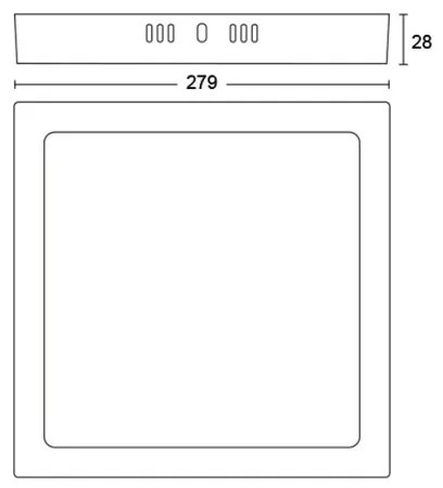 Philips - LED Stropní svítidlo MAGNEOS LED/20W/230V 2700K černá