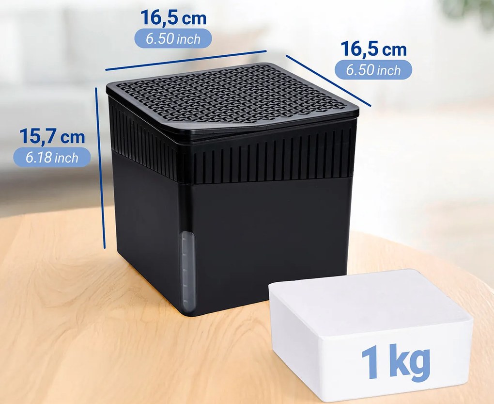Pohlcovač vlhkosti 1 kg, proti plísni, CUBE, WENKO
