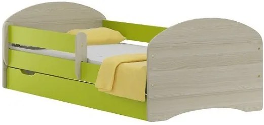MAXMAX Dětská postel se šuplíkem APPLE 180x90 cm