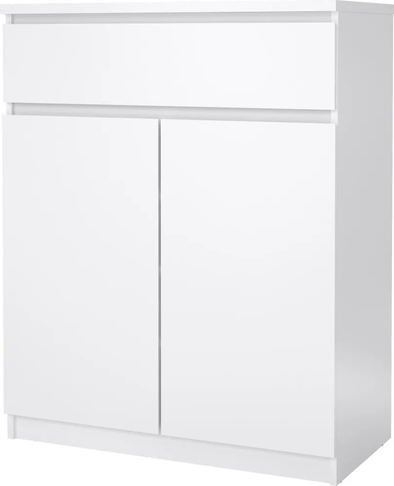 FALCO Komoda Simplicity 234 bílý lesk