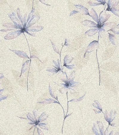 Vliesová tapeta na zeď Rasch 608434, kolekce Lucera, styl květinový, 0,53 x 10,05 m