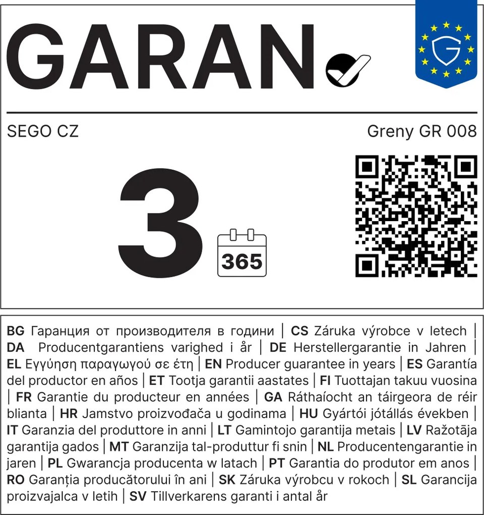Kancelářská židle SEGO Greny